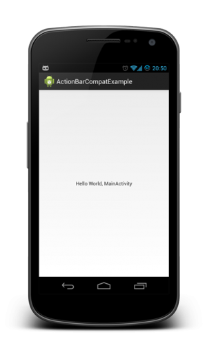 Aprende como usar ActionBarCompat (Android) – Programa en Línea