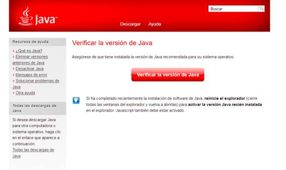 Java ver version sistema operativo - gotlasopa
