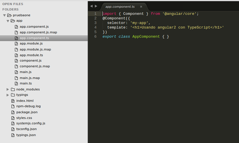 TypeScript Usando Angular – Segunda parte – Programa en Línea