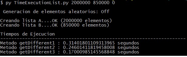 Optimiza Operaciones de Listas en Python – Programa en Línea
