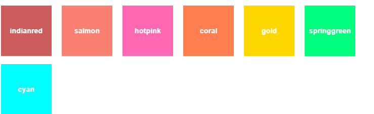 Manejo de colores en CSS – Programa en Línea