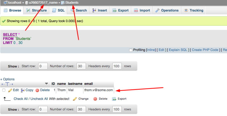 Inserta datos en MySQL con PHP – Programa en Línea
