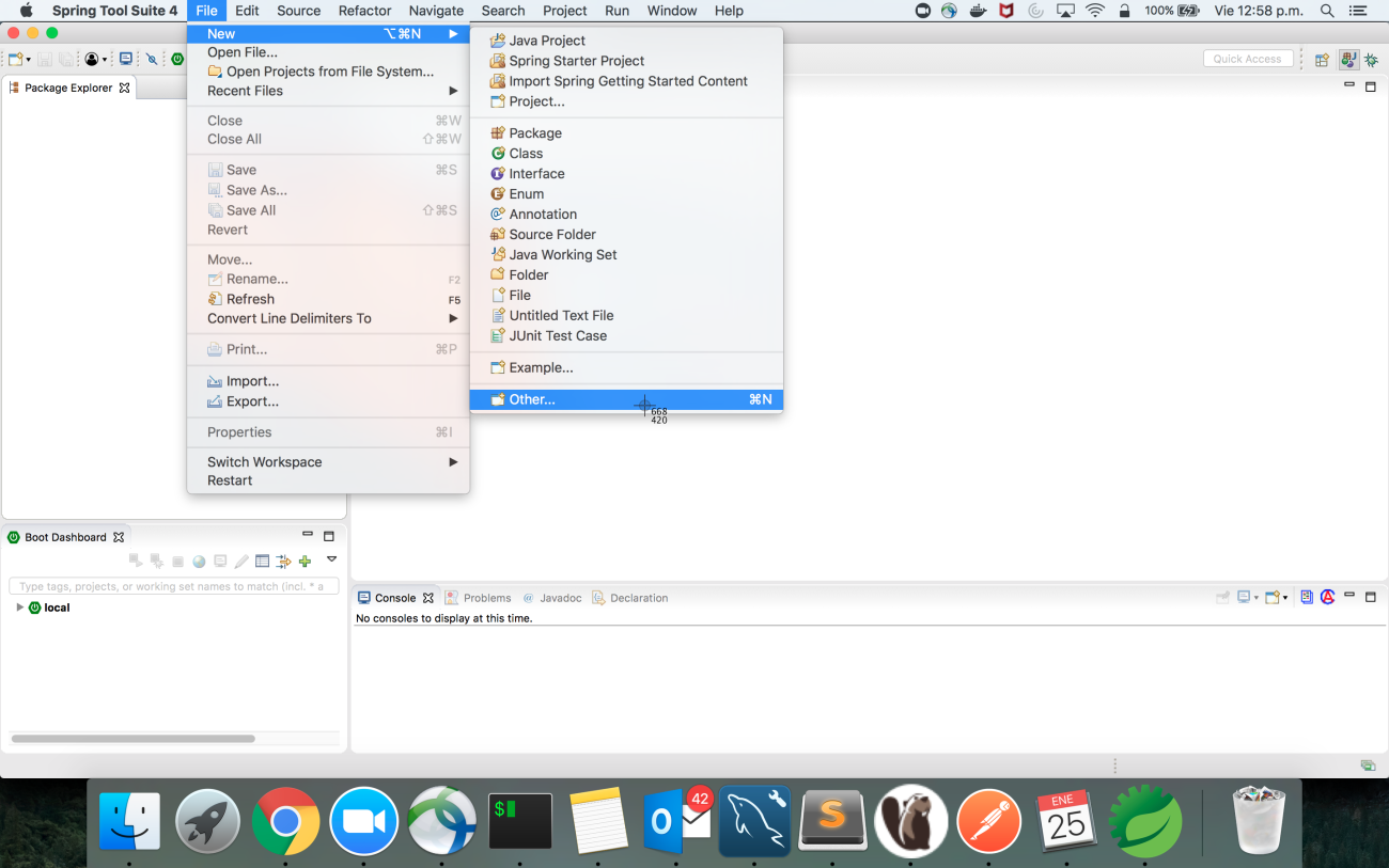Spring framework 5 : Creando un proyecto de Spring – Programa en Línea