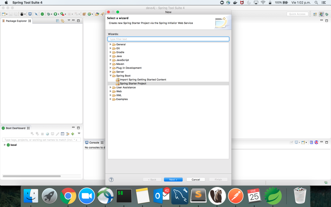 Spring framework 5 : Creando un proyecto de Spring – Programa en Línea