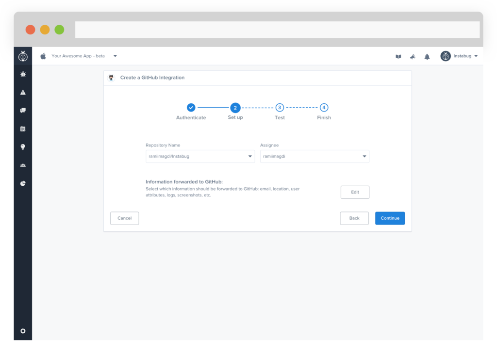 Instabug + GitHub – Programa en Línea