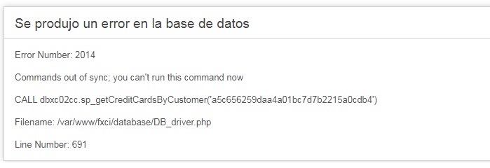 Solución para «Commands out of sync; you can’t run this command now» en CodeIgniter – Programa ...