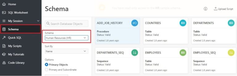 Consultas SQL utilizando OracleLive SQL – Programa en Línea Consultas SQL utilizando OracleLive SQL – Programa en Línea