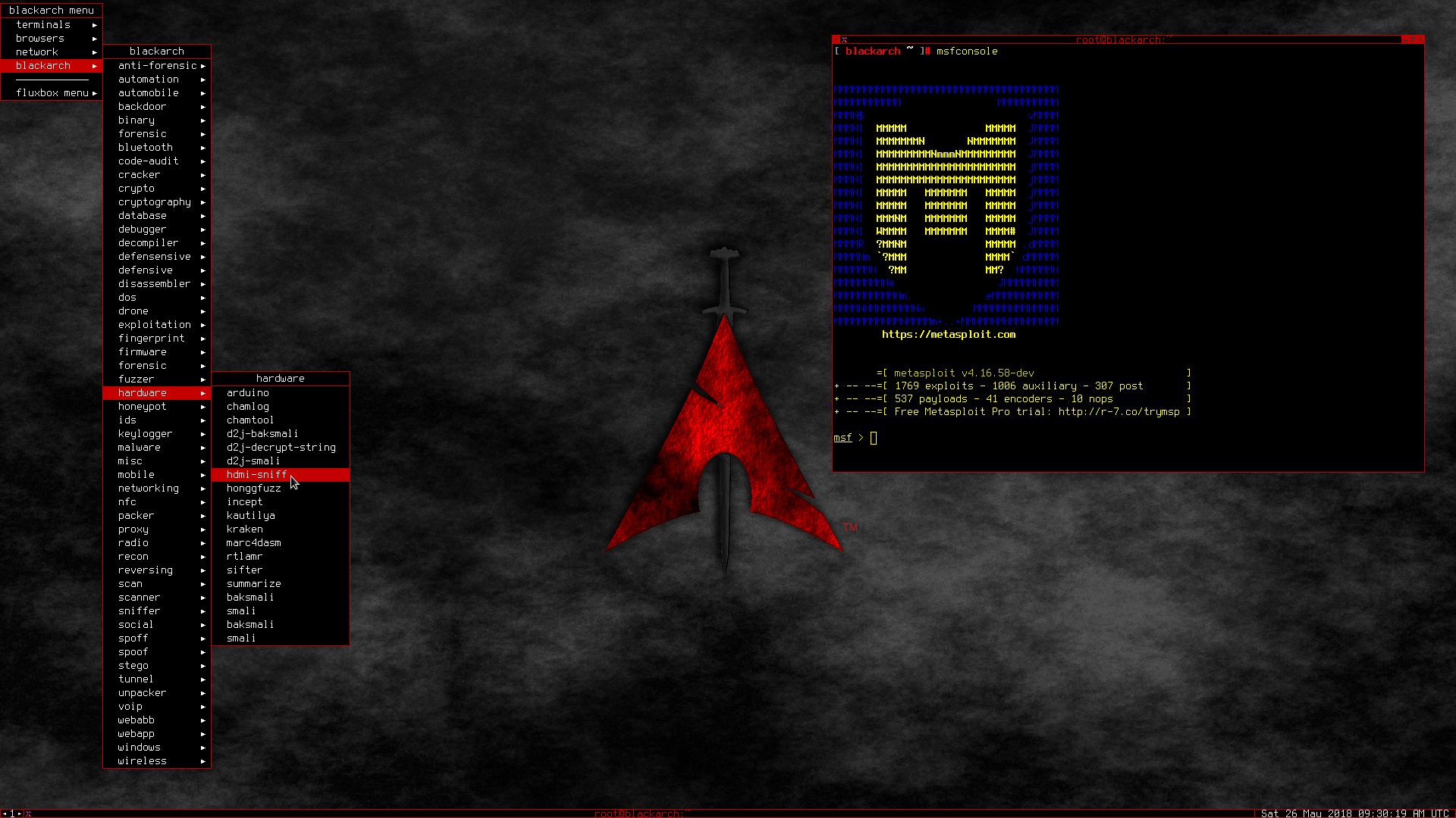 BlackArch Linux – Programa en Línea