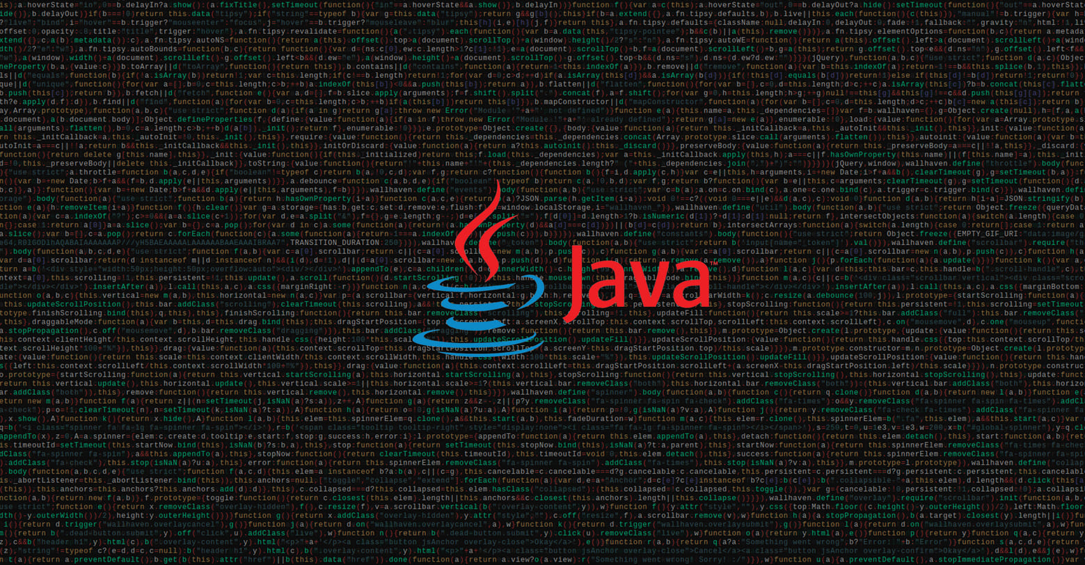 Java ¿Lenguaje universal de programación?) Java ¿Lenguaje universal de programación?)